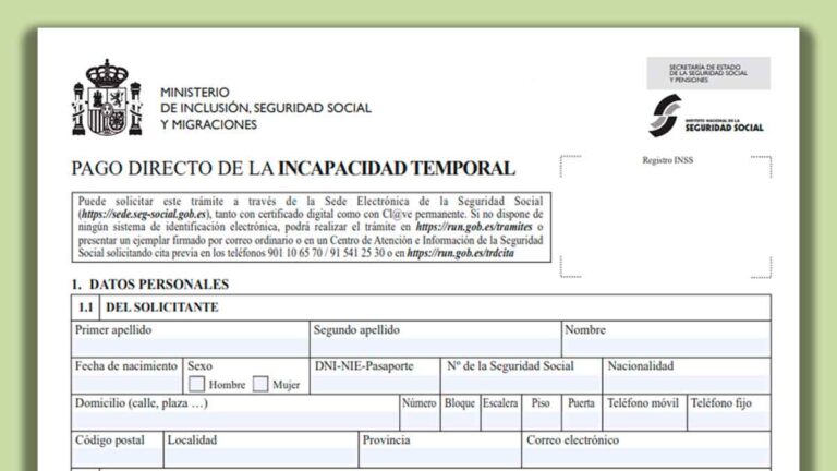 Nueva guía del INSS para pedir paso a paso el pago directo por ...